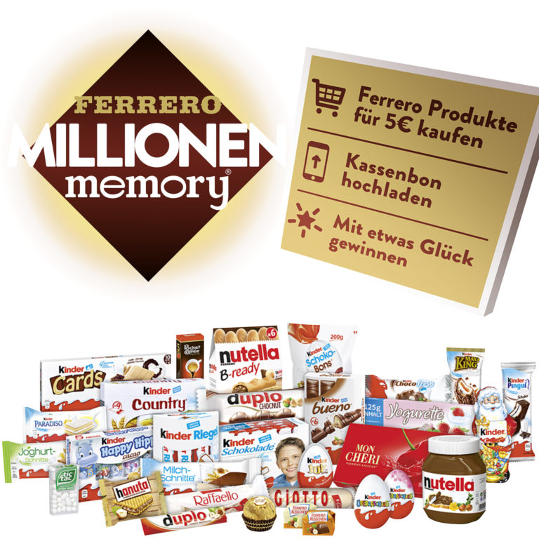 Ferrero Millionen memory 2019 - atundo Food, Drinks and more