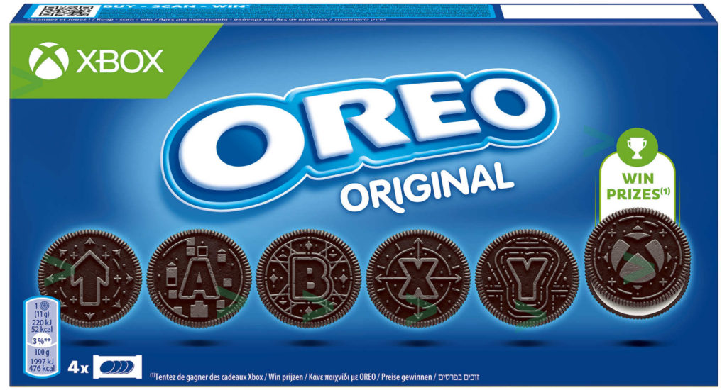 OREO XBOX Edition 176g Packung 8410000810004 - atundo Food, Drinks and more